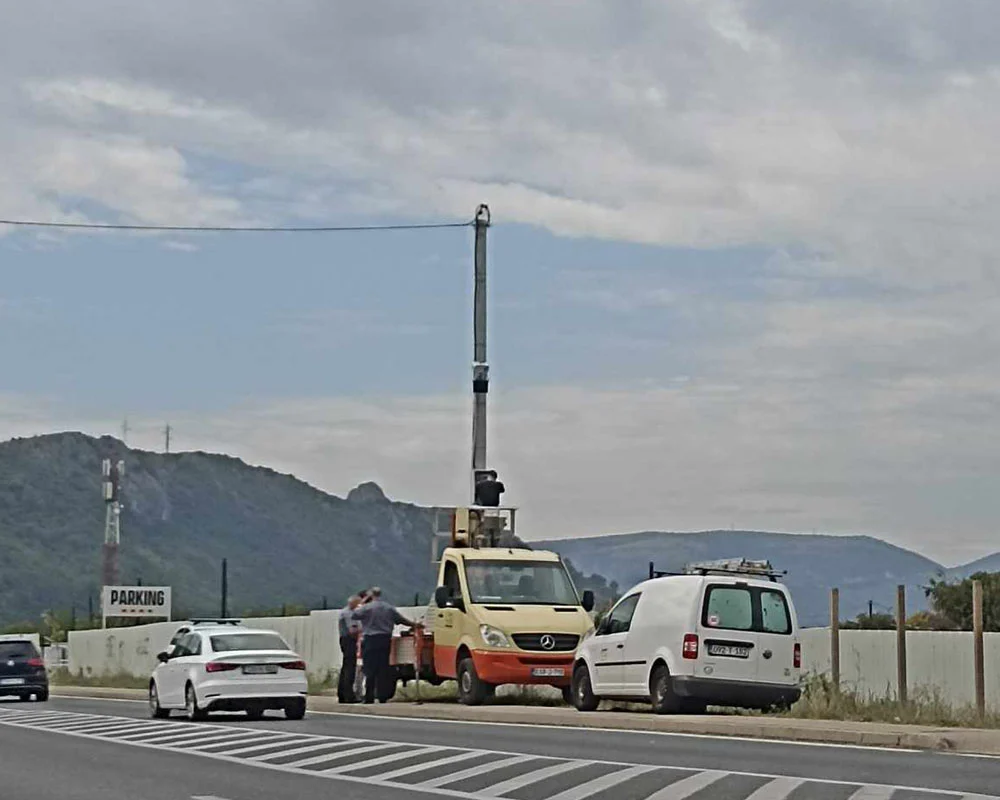 Sve je do jednom: Opasna vožnja u Vrapčićima (video) - Mostar.live