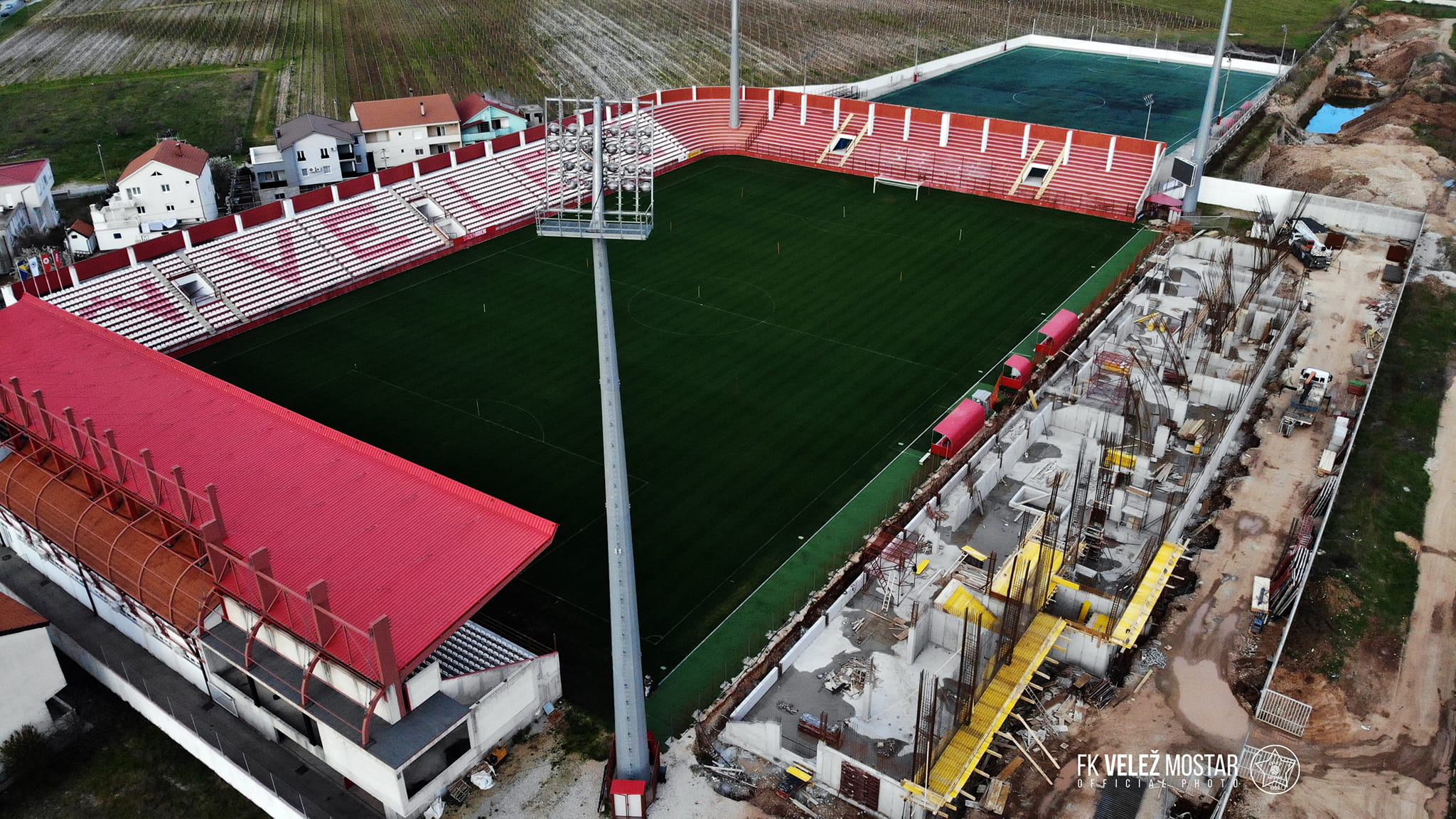 Radovi napreduju: Stadion "Rođeni" uskoro u punom sjaju (Foto) - Mostar ...
