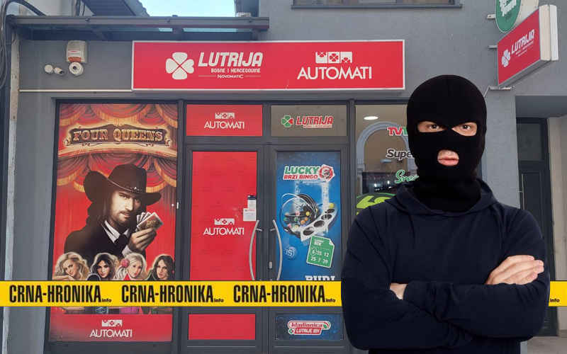 Mostar: Opljačkana Lutrija BiH - Mostar.live