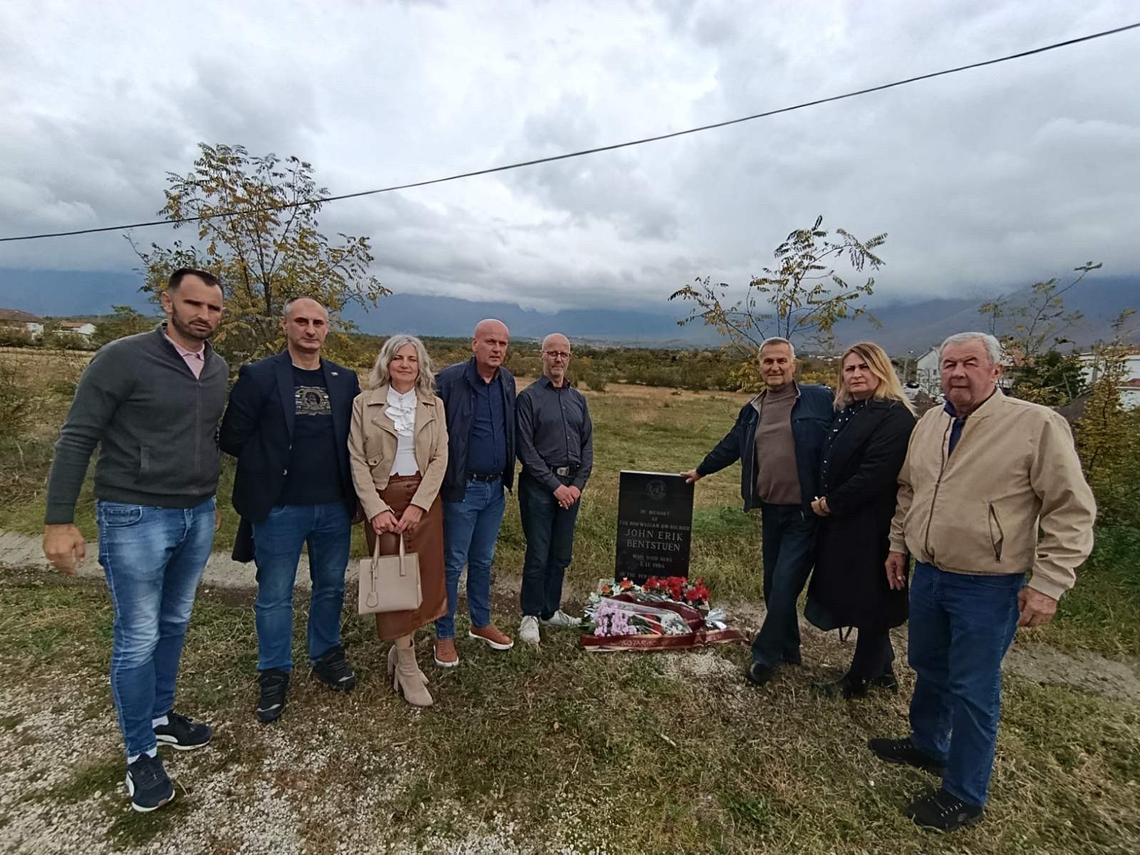 Potoci: Sjećanje na poginulog norveškog humanitarca - Mostar.live