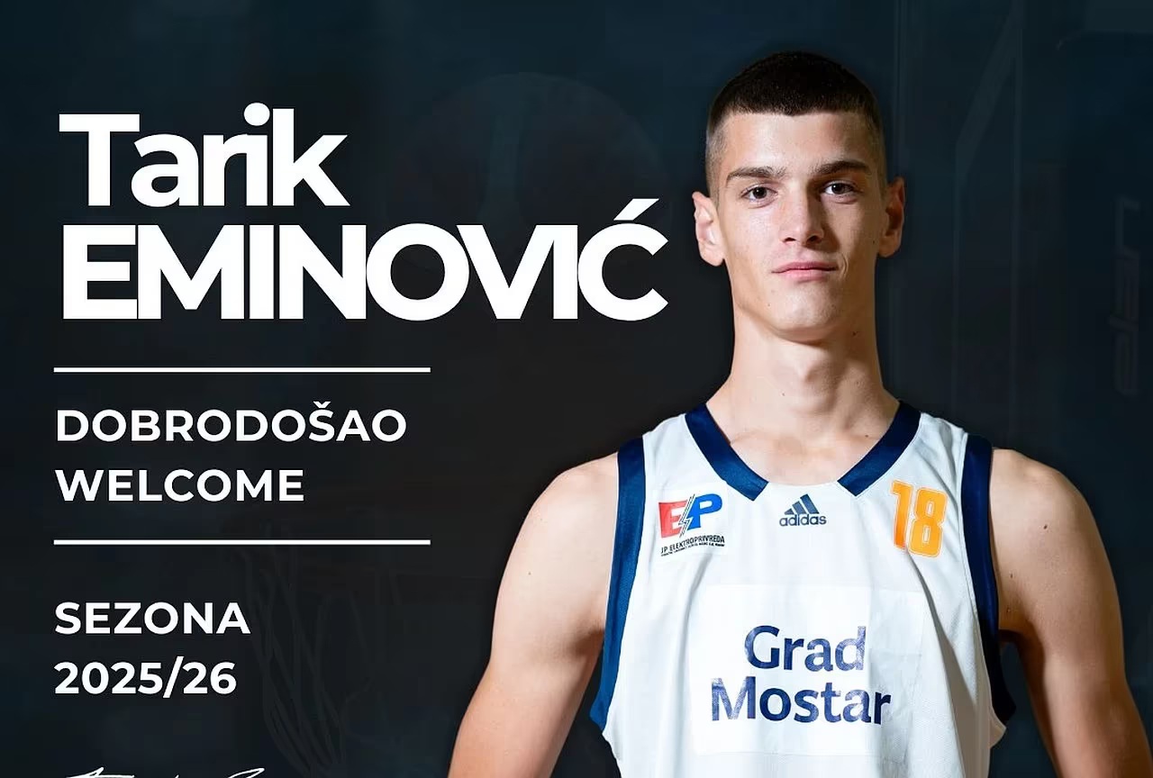 Transferi: Tarik Eminović novi igrač HKK Mostar - Mostar.live